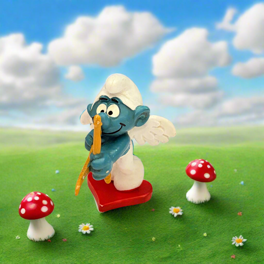 Vintage Cupid Smurf – Love From Random